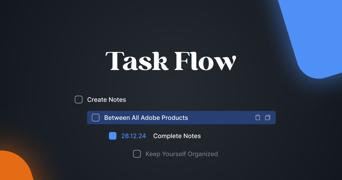 TaskFlow - Project Management Tool for Adobe Creative Cloud